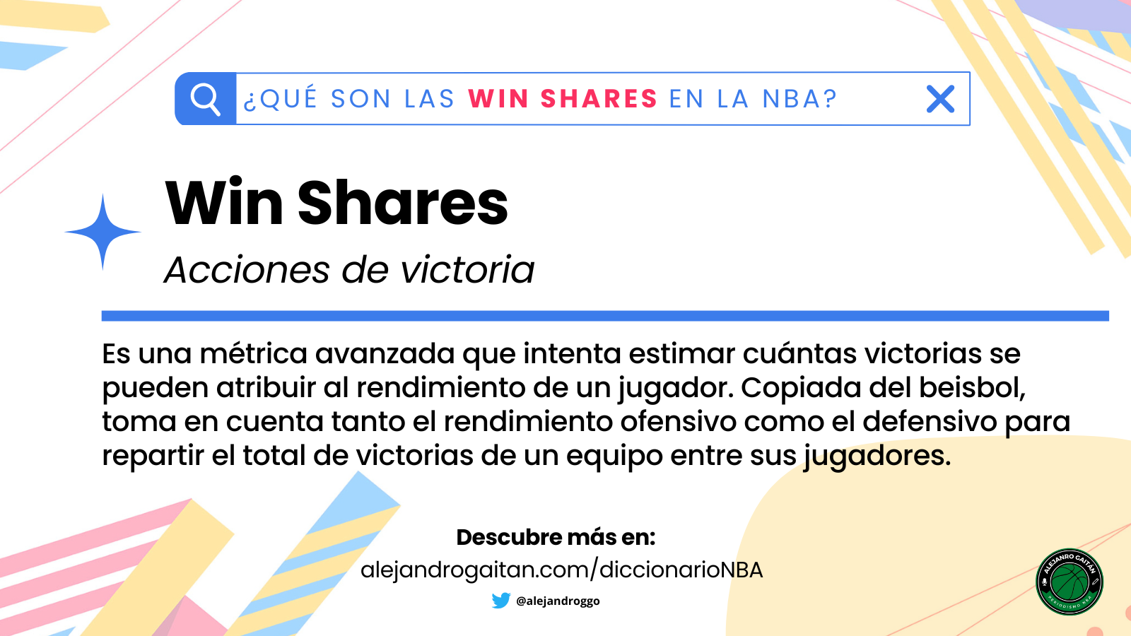 ¿Qué son las Win Shares (WS) en la NBA? — Diccionario NBA